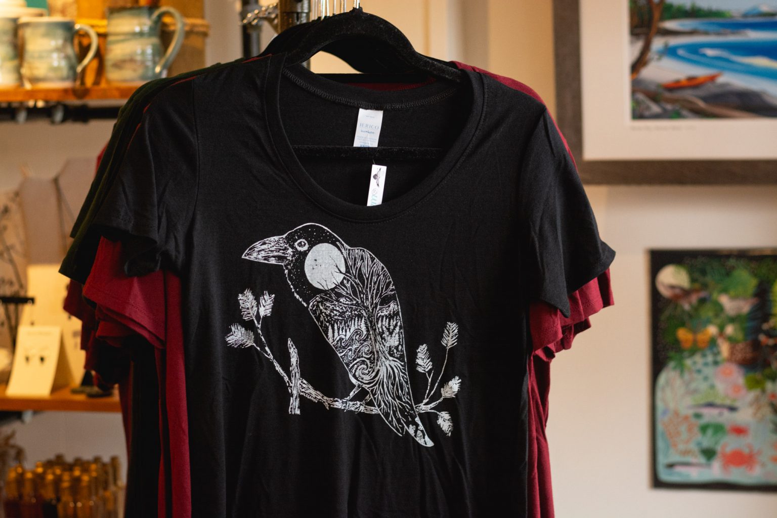 Raven Women's Tee by Wild & Raven - Alcove Homegrown Living